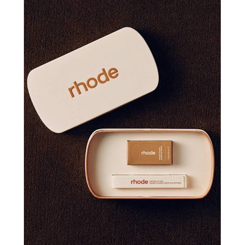 Rhode Peptide Lip Tint สี Cinnamon roll/Duo Blush | Shopee Thailand