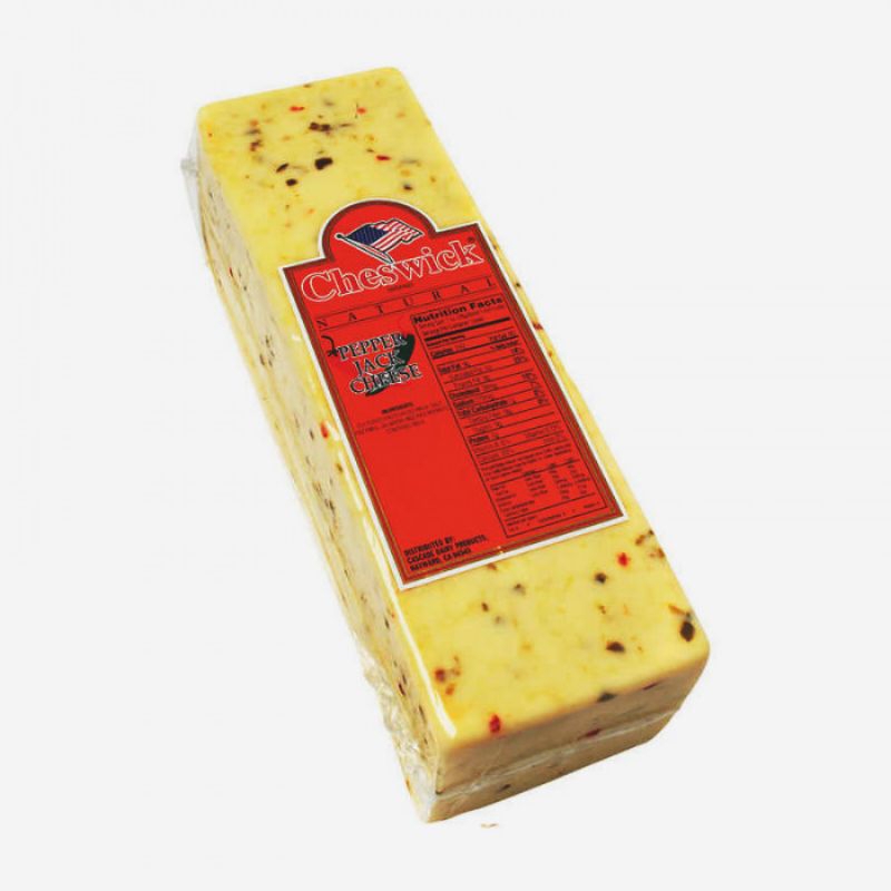 Cheswick Pepper Jack Cheese Block 2.27kg - เชสวิค เปปเปอร์แจ็คชีสแบบ ...