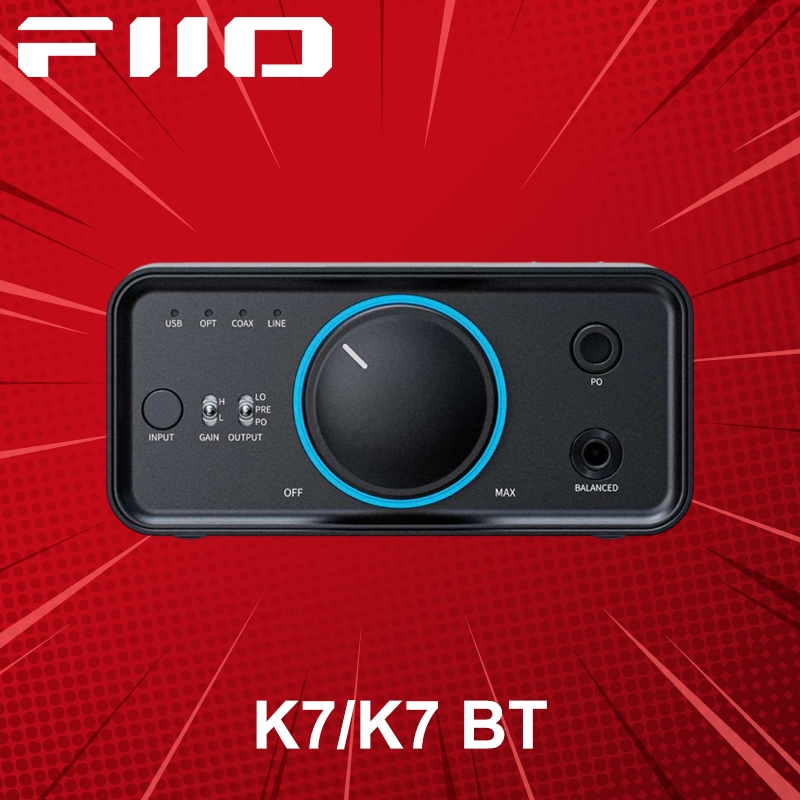 ซาวด์การ์ด FiiO K7/K7 BT ประกันศูนย์ 1 ปี | Shopee Thailand