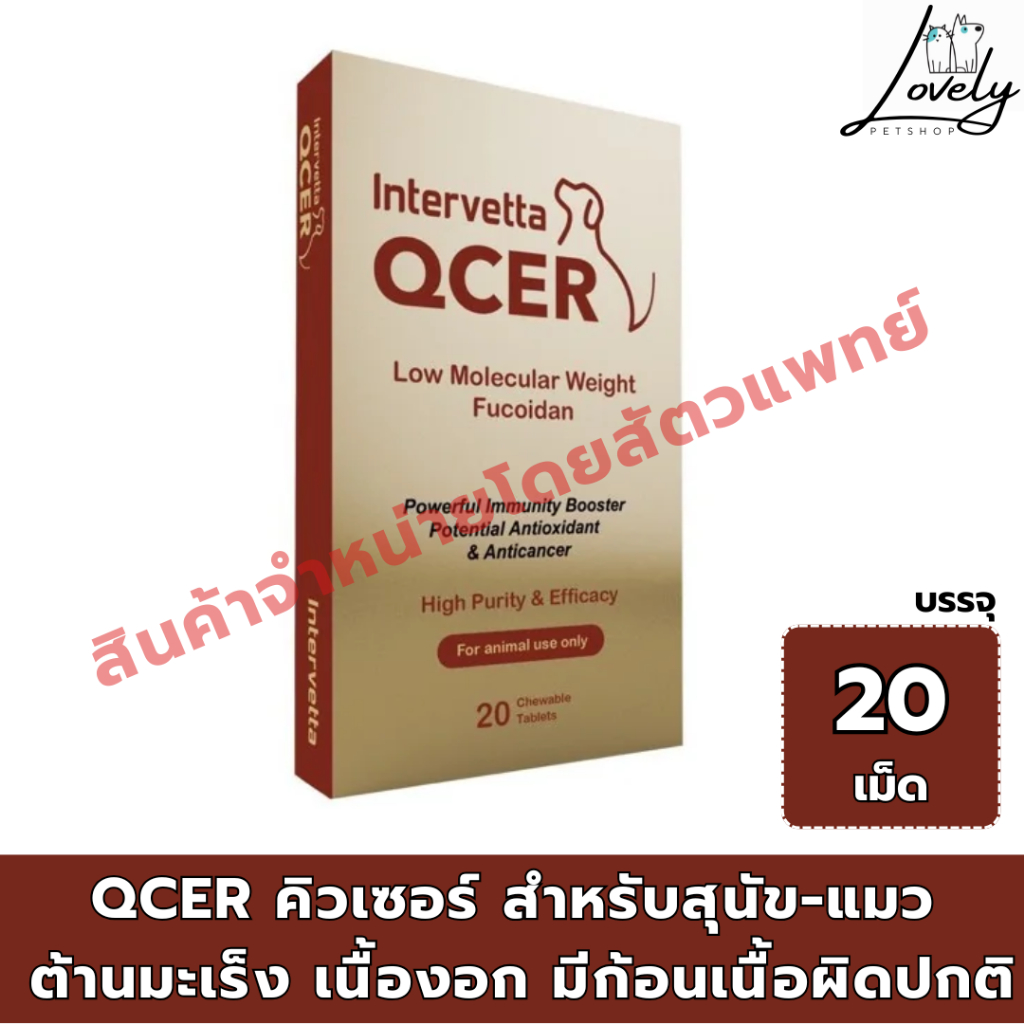 QCER อาหารเสริมต่อต้านมะเร็ง (คิวเซอร์) เสริมภูมิคุ้มกันและปรับสมดุล ...