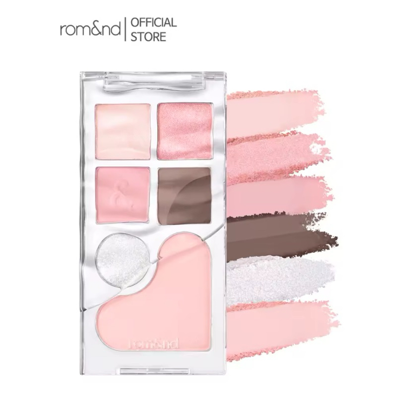 ส่งต่อพาเลทตา rom&nd [rom&nd official] BARE LAYER PALETTE | Shopee Thailand