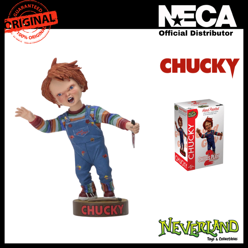 NECA Chucky – Head Knocker – Chucky with Knife | Shopee Thailand