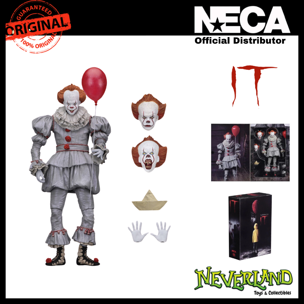 (Sold Out) (NECA) IT - 7" Scale Action Figure - Ultimate Pennywise ...