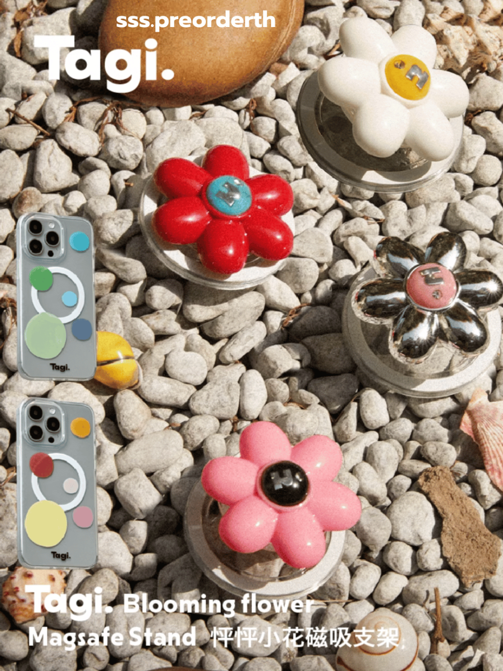 ⚡️ส่งไว พร้อมส่งจากไทย Tagi Griptok blooming flower เคสมือถือ ของแท้จาก ...