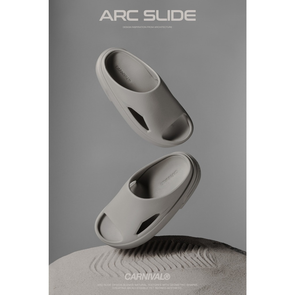 CARNIVAL ARC SLIDE “DESERT” รองเท้าแตะ carnival | Shopee Thailand