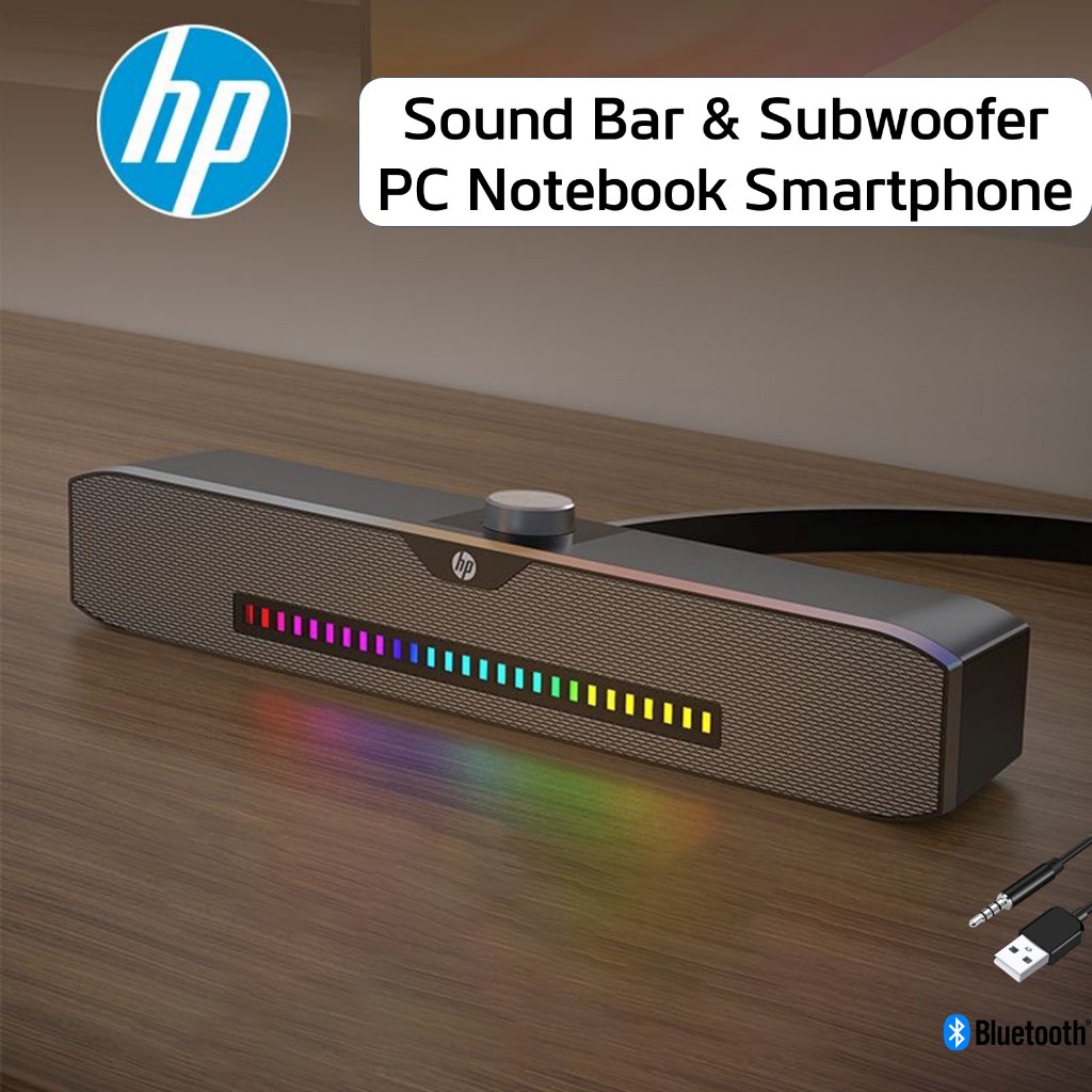 ลำโพง Sound Bar Subwoofer + Bluetooth HP DHE-4200S RGB พร้อมระบบเสียง ...