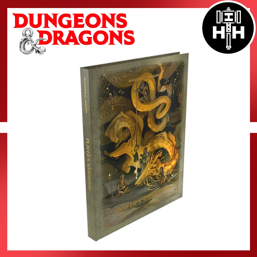 Dungeons & Dragons - Player's Handbook (2024) Alternate Art Cover **มีบุบที่มุมปกหนังสือตามภาพ ...