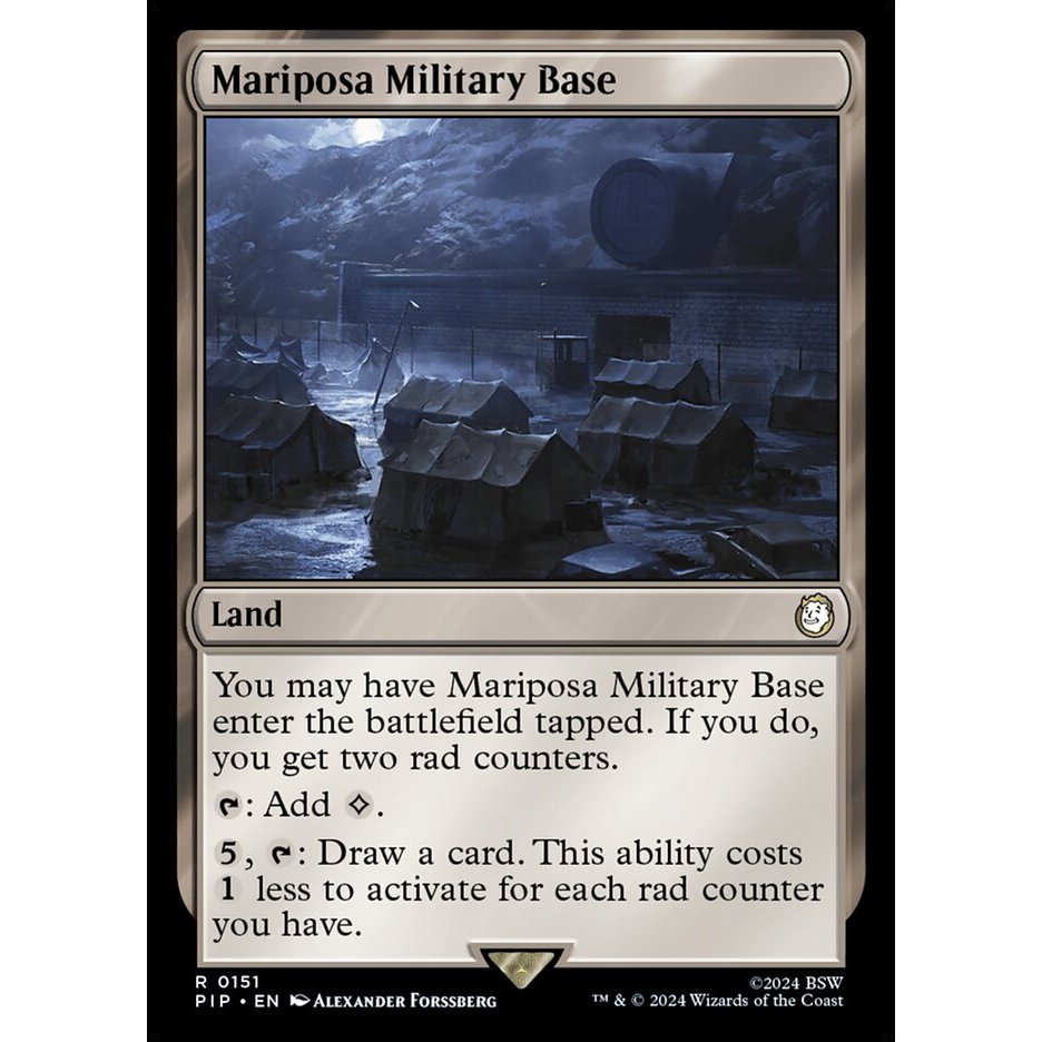 Mariposa Military Base การ์ด Magic the Gathering [MTG] ของแท้ | Shopee ...