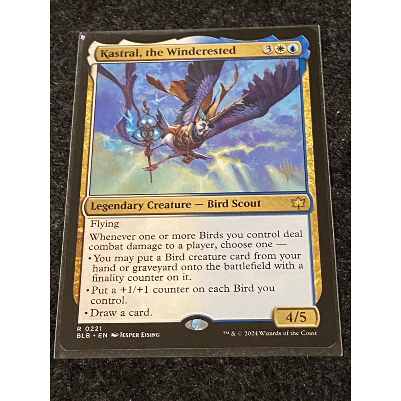 [MTG][BLB] Promo Pack: Kastral, the Windcrested (Promo Pack) การ์ดแท้ ...