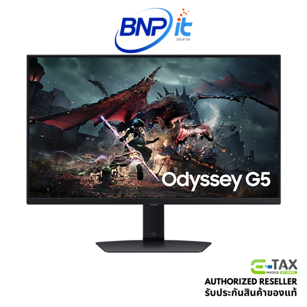 Samsung Odyssey Gaming Monitor G5 G50D QHD 180Hz Warranty 3 Years (จอ ...