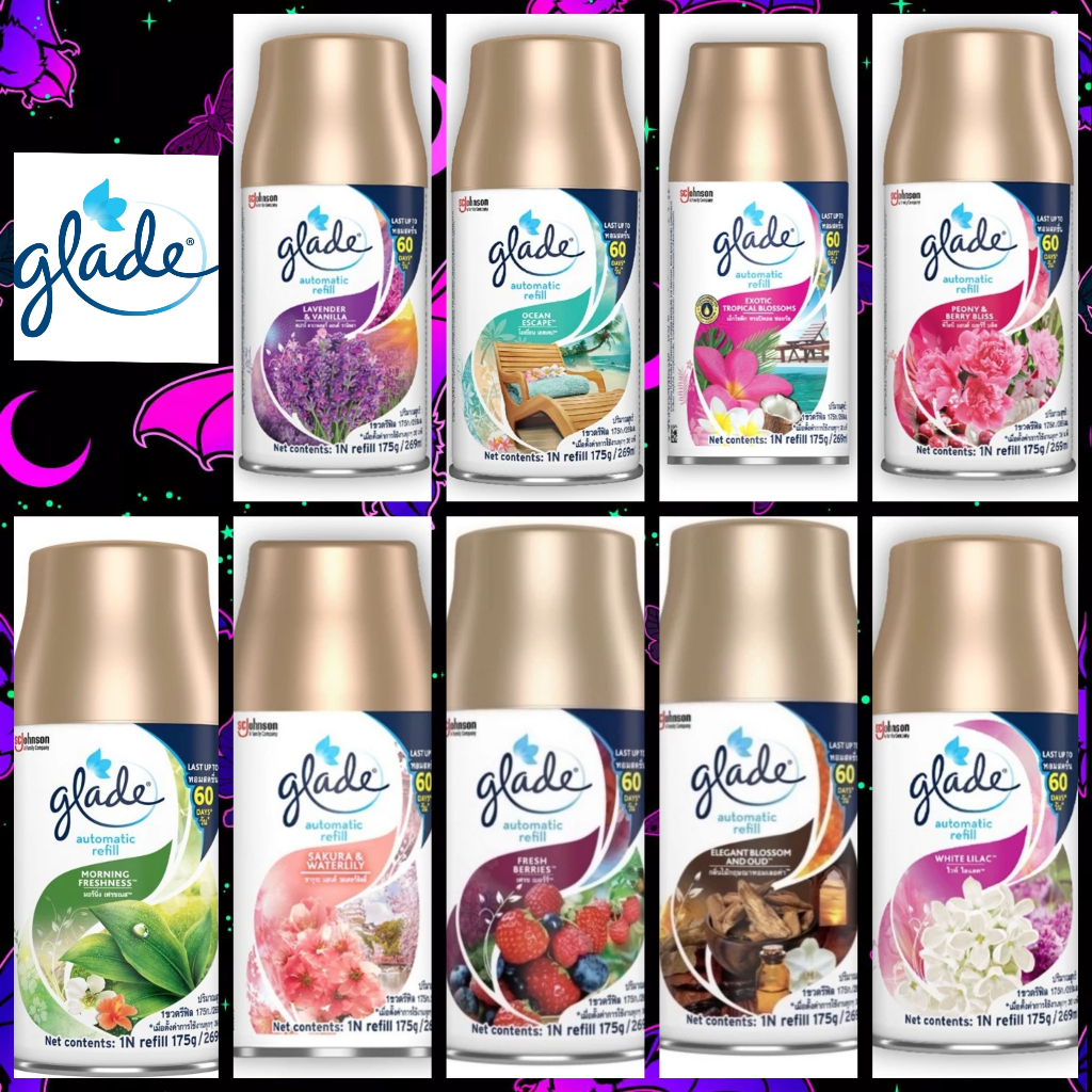 รีฟิลเกลด Glade automatic spray refill ชนิดเติม ใช้กับเครื่องพ่นสเปรย์ ...
