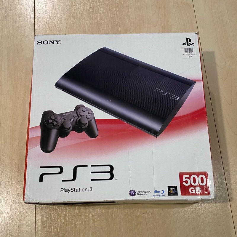 (28 เกมแท้ในเครื่อง) PlayStation 3 Super Slim PS3 | Original Sony 500GB ...