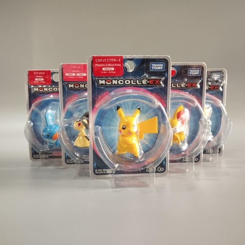POKEMON : MONCOLLE - EX** แพคเกจมีรอย** | Shopee Thailand