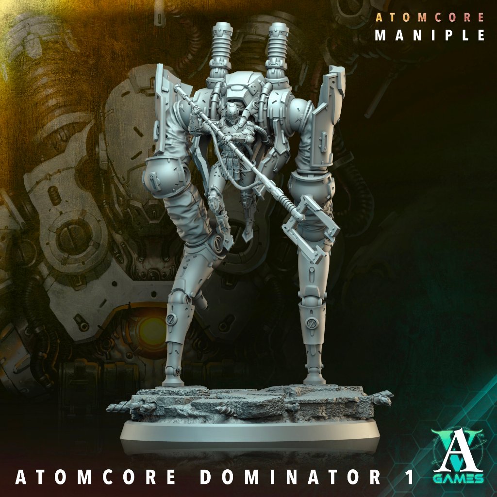 [Atomcore - Maniple] - Atomcore Dominator - โมเดลสำหรับ DnD miniature ...