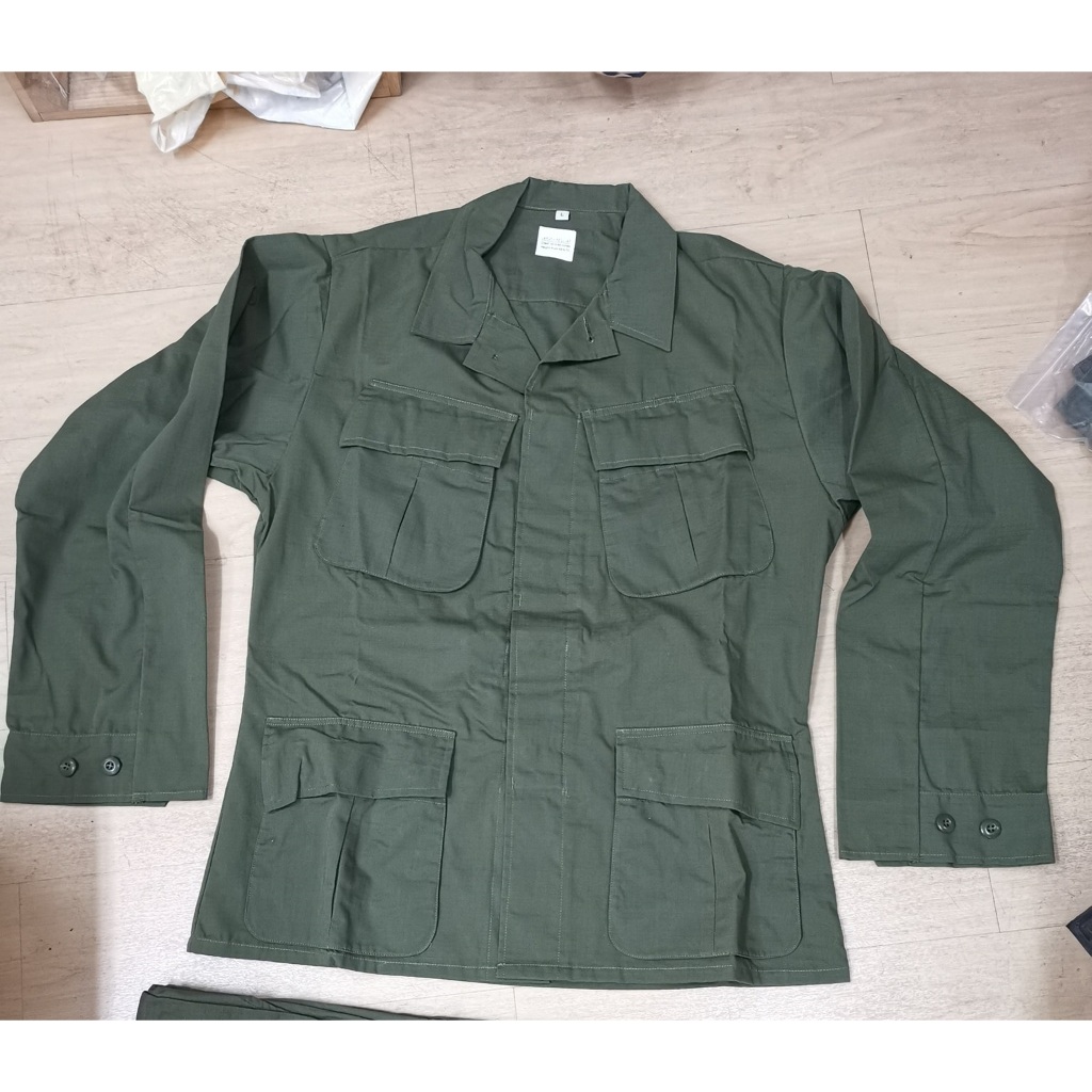 เสื้อทหารอเมริกา กระเป๋าเฉียง สงครามเวียดนาม รุ่น 3 งาน repro US TCU ...