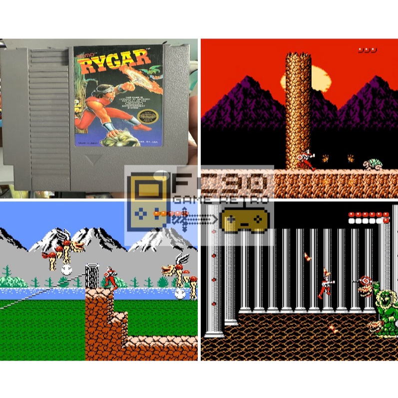ตลับเกมไรก้า Rygar [NES] ตลับมือสอง สำหรับนักสะสมเกมเก่ายุค90 Nintendo ...