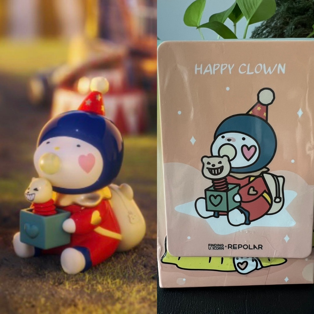 Repolar ( Happy Clown) Finding Unicorn x Repolarเช็คการ์ดอย่างเดียว ...