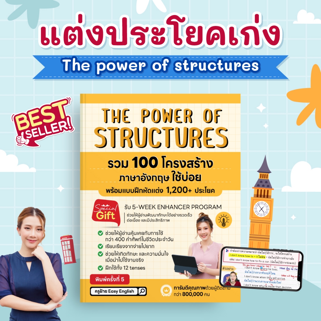 หนังสือ THE POWER OF STRUCTURES | Shopee Thailand
