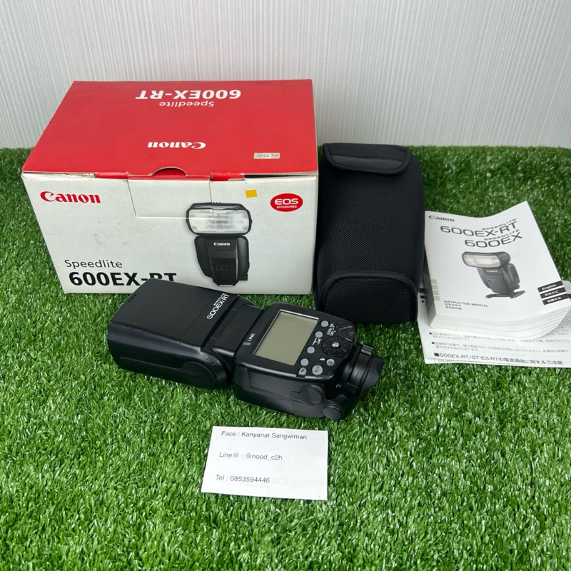 แฟลช Canon Speedlite 600EX-RT หมดประกัน สภาพดี | Shopee Thailand