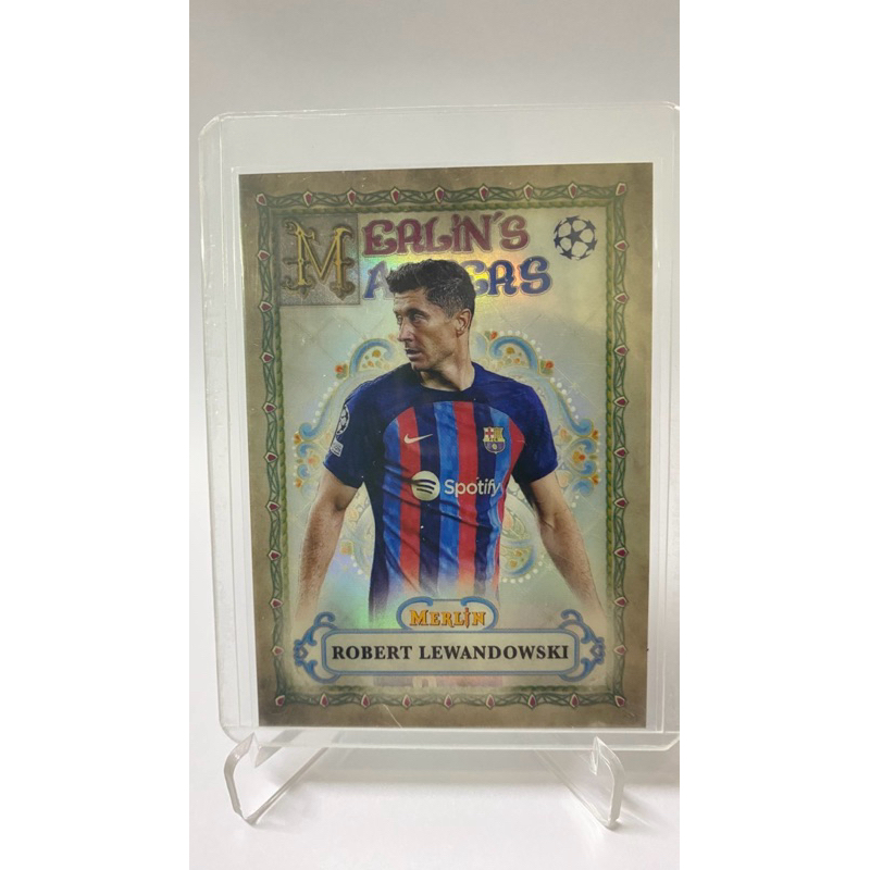 การ์ดสำหรับสะสม นักฟุตบอล Robert Lewandowski | Shopee Thailand