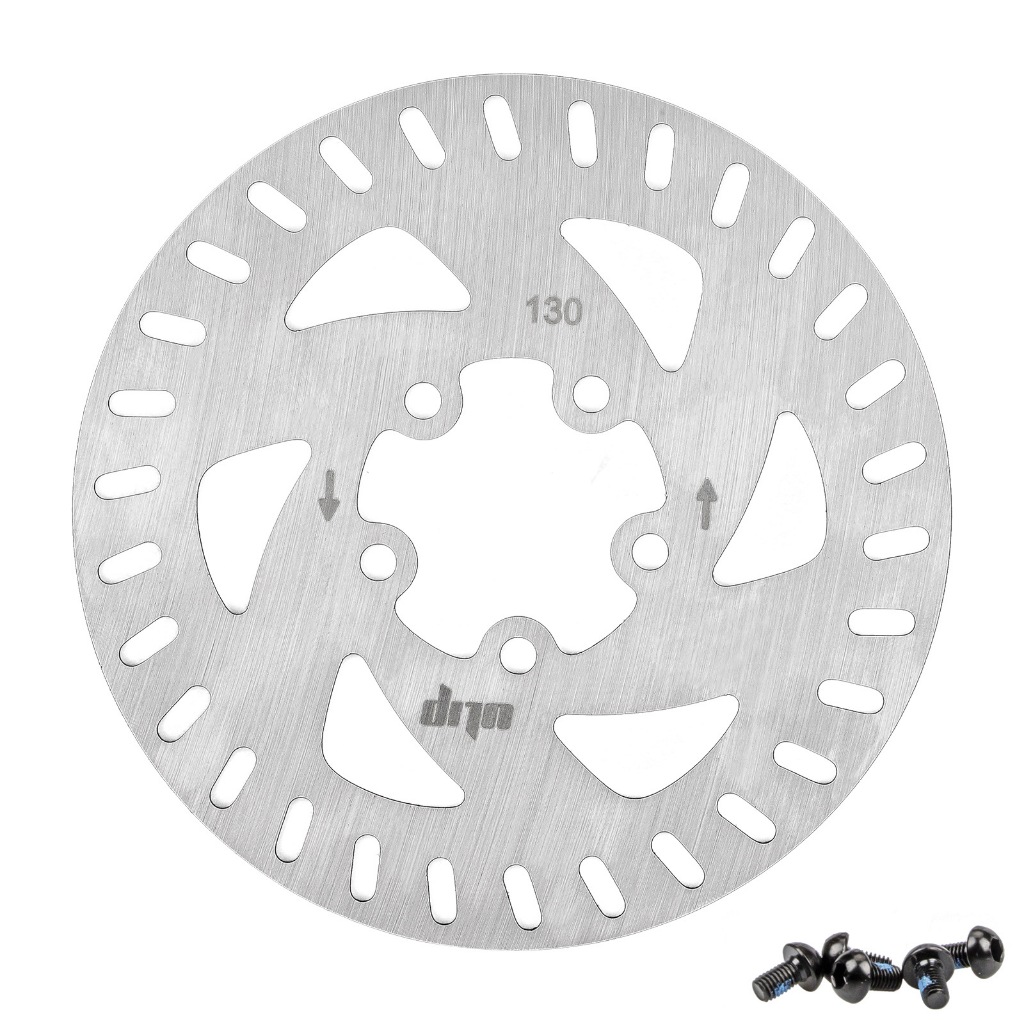 จานเบรค 130mm 5รู 130mm 5-hole disc brake disc with screws Xiaomi ...