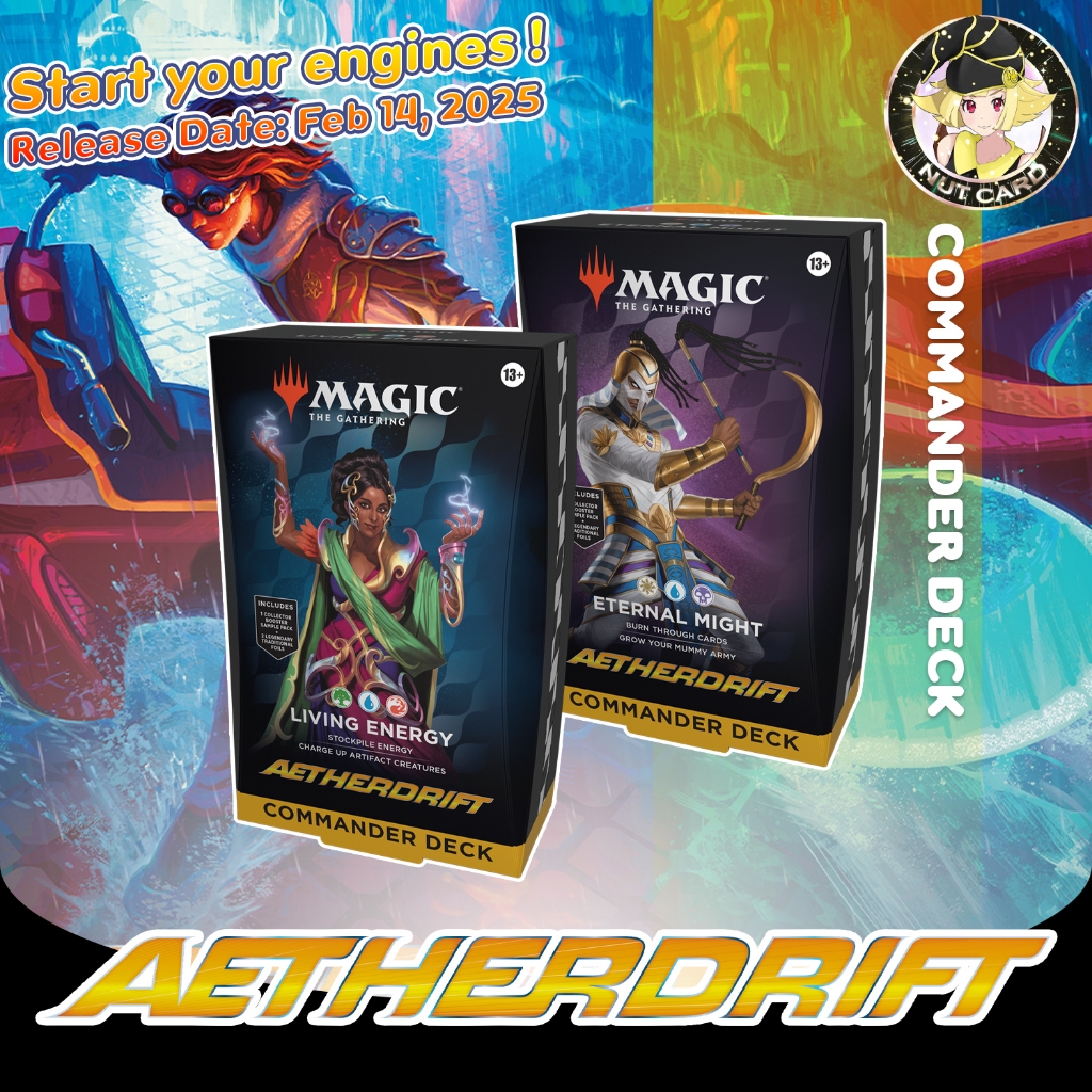 [MTG] Aetherdrift - Commander Deck | Shopee Thailand
