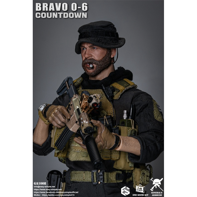 General's Armoury GA1008 1/6 : Bravo 0-6 Countdown (ใหม่) | Shopee Thailand
