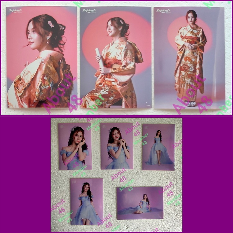 [ BNK48 Limited ] ซัทจัง คอนแกรด ปาเอญ่า Complete Set 5 ใบ Bnk Satchan ...