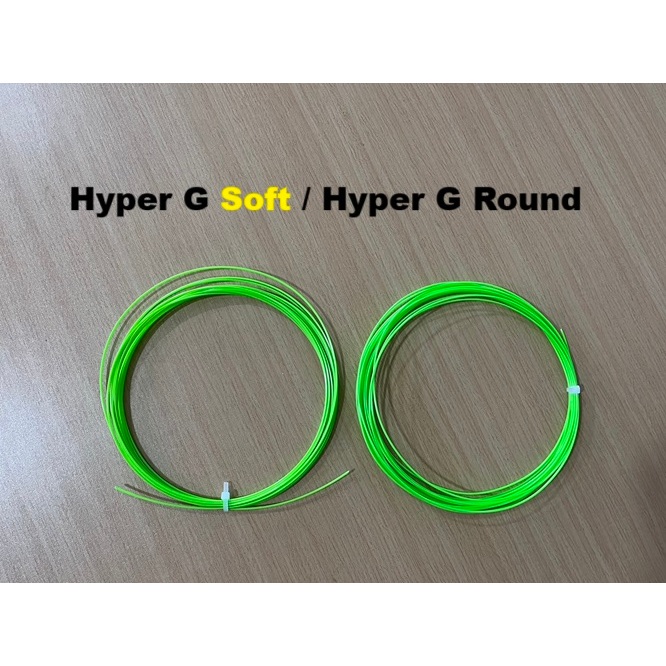 Solinco เอ็นเทนนิสไฮบริด Hyper G Soft / Hyper G Round Hybrid (cut) | Shopee Thailand