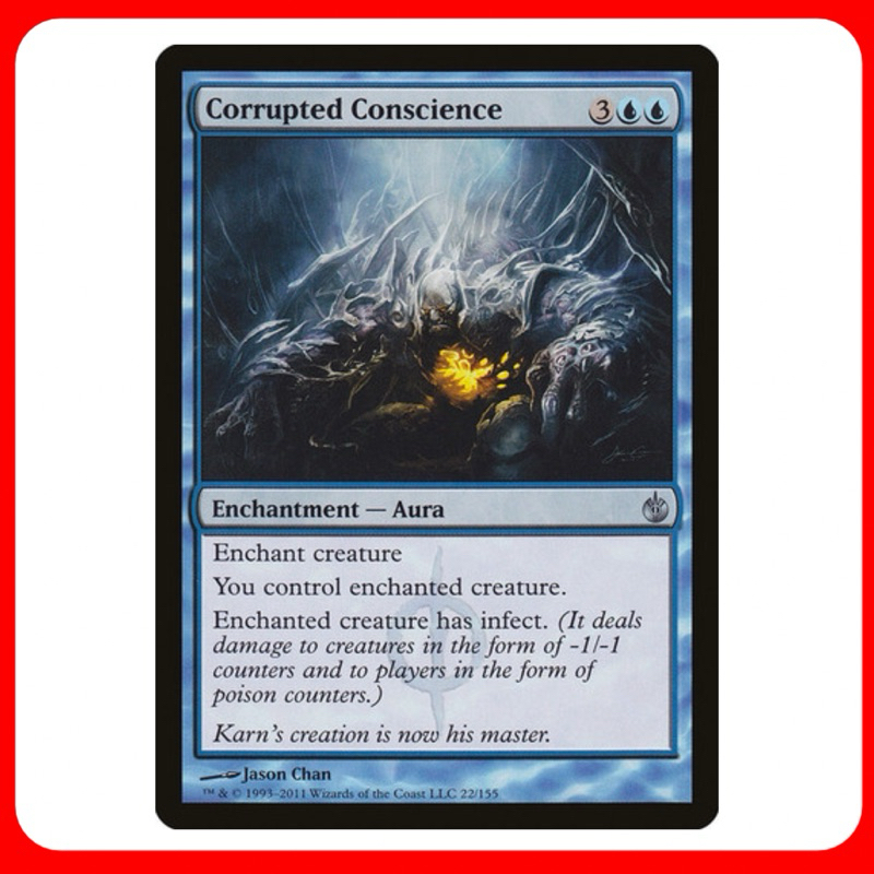 [MTG] Corrupted Conscience [MBS] [BLUE] [UNCOM] [NORMAL] [ENG] (การ์ดเม ...