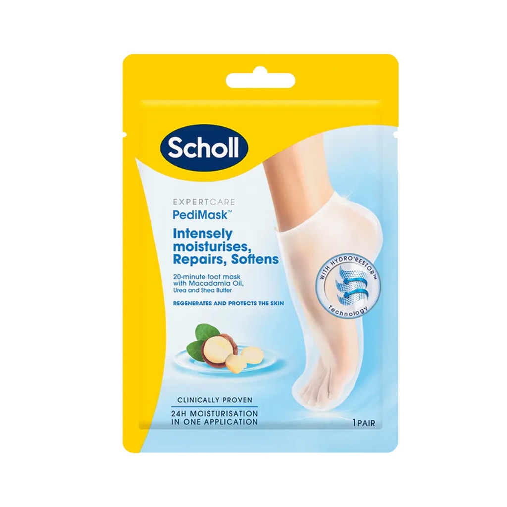 Scholl Nourish Pedimask Macadamia Oil เอ็กซ์เพิร์ทแคร์ นูริช พีดิมาส์ก ...