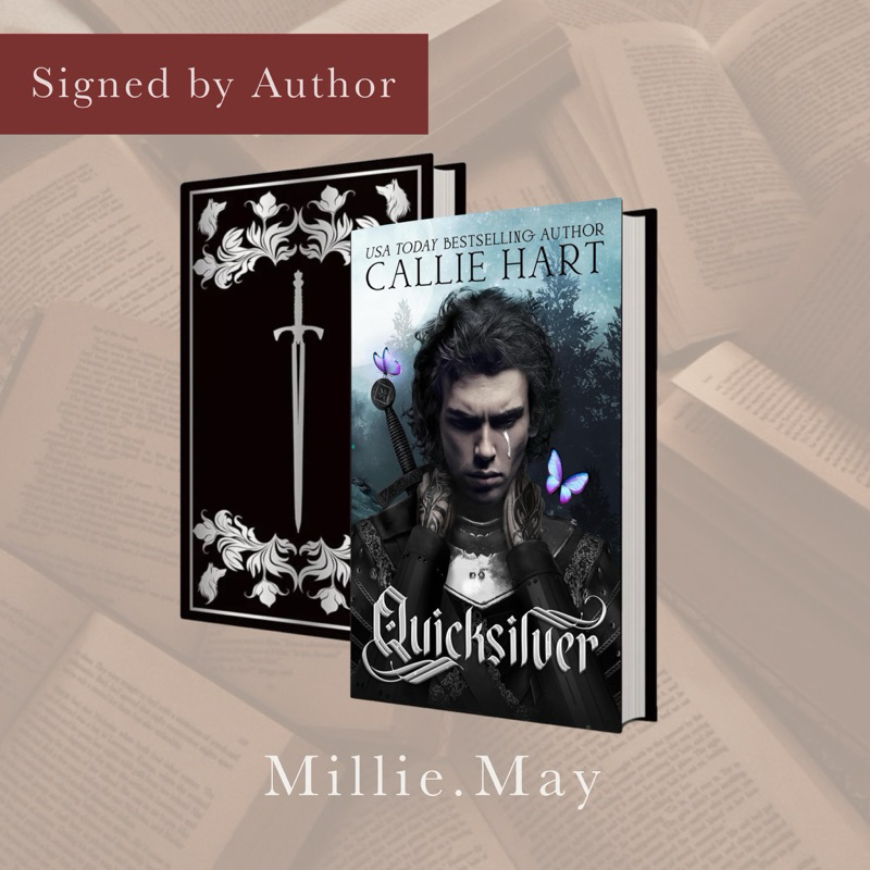 (หายาก/Signed Hardcover) Quicksilver - Callie Hart | Shopee Thailand