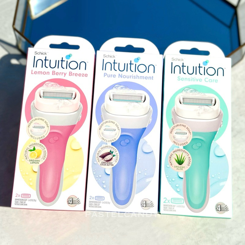 ลด50%LIVE🔥แท้💯 SCHICK Intuition ชิค อินทูอิชั่น มีดโกนสำหรับผู้หญิง ...