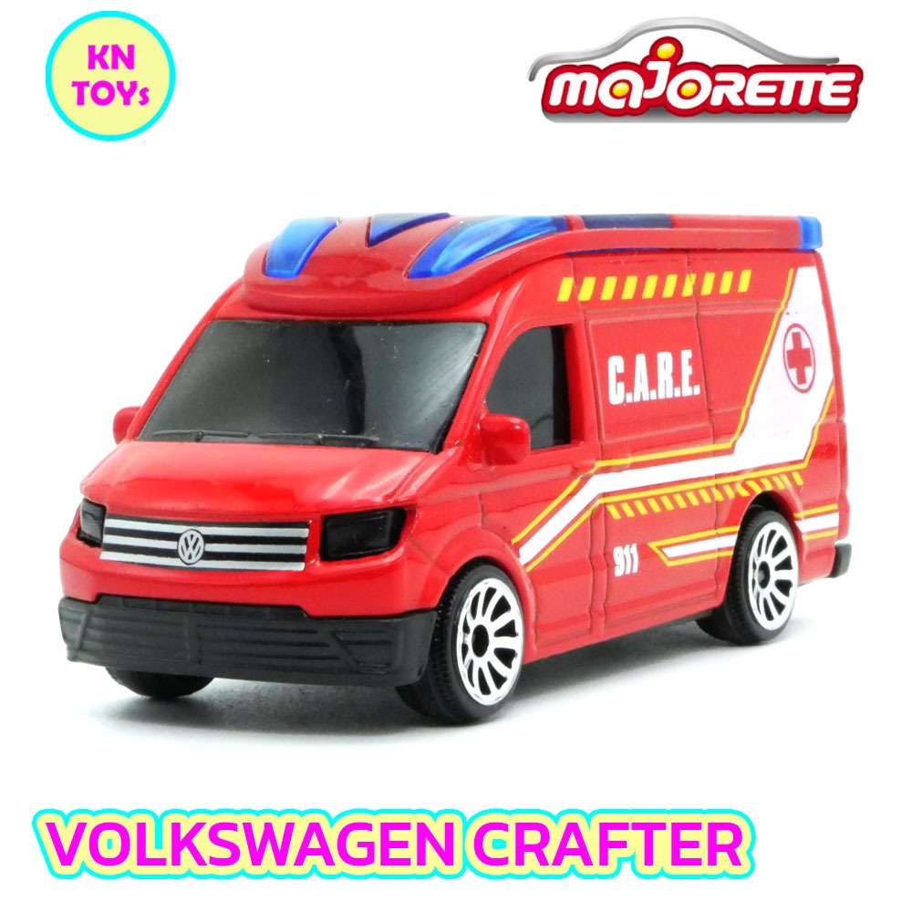 MAJORETTE S.O.S. CARS VOLKSWAGEN CRAFTER C.A.R.E 911 มาจอเร็ตต์ มาจอ ...
