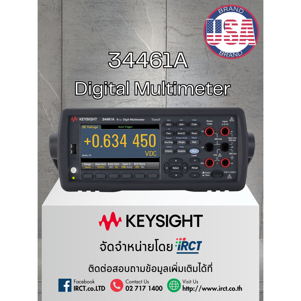 KEYSIGHT: 34461A Digital Multimeter | Shopee Thailand