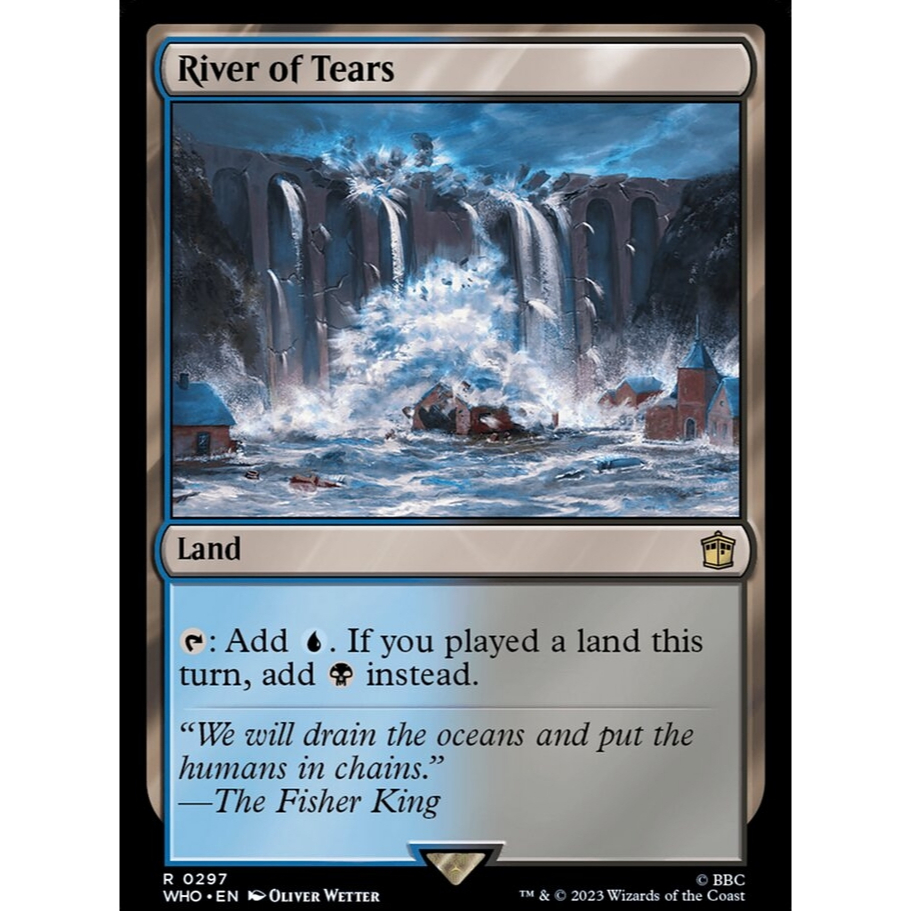 River of Tears WHO Doctor Who การ์ด Magic the Gathering [MTG] ของแท้ ...