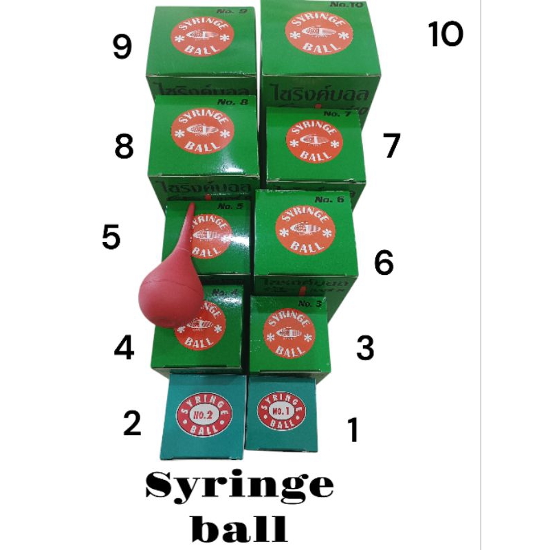 Syringe ball (สำหรับดูดเสมหะ น้ำมูก) | Shopee Thailand
