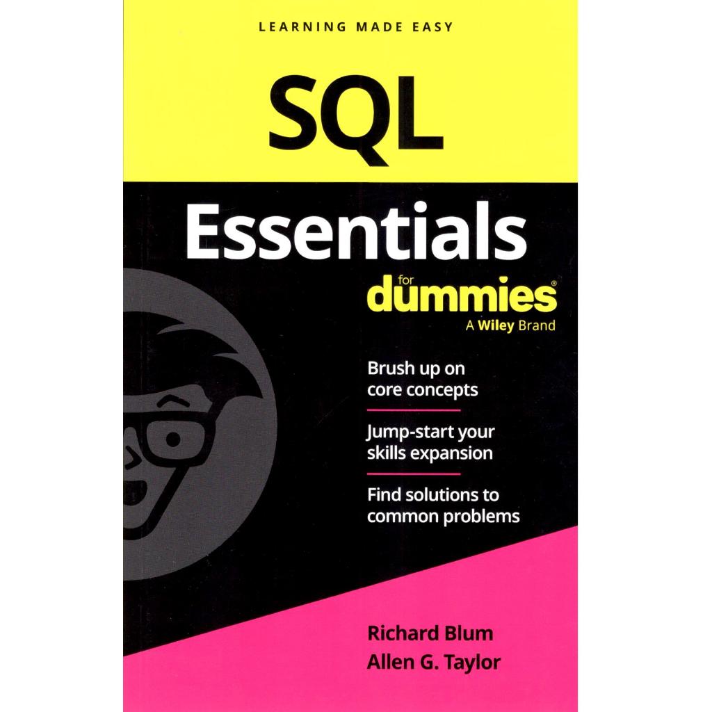 (ภาษาอังกฤษ) SQL ESSENTIALS FOR DUMMIES 9781394296941 | Shopee Thailand