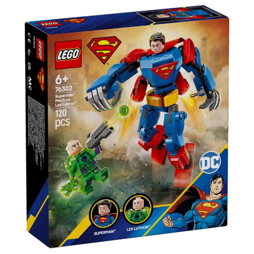 LEGO® DC Superman™ Mech vs. Lex Luthor™ 76302 | Shopee Thailand