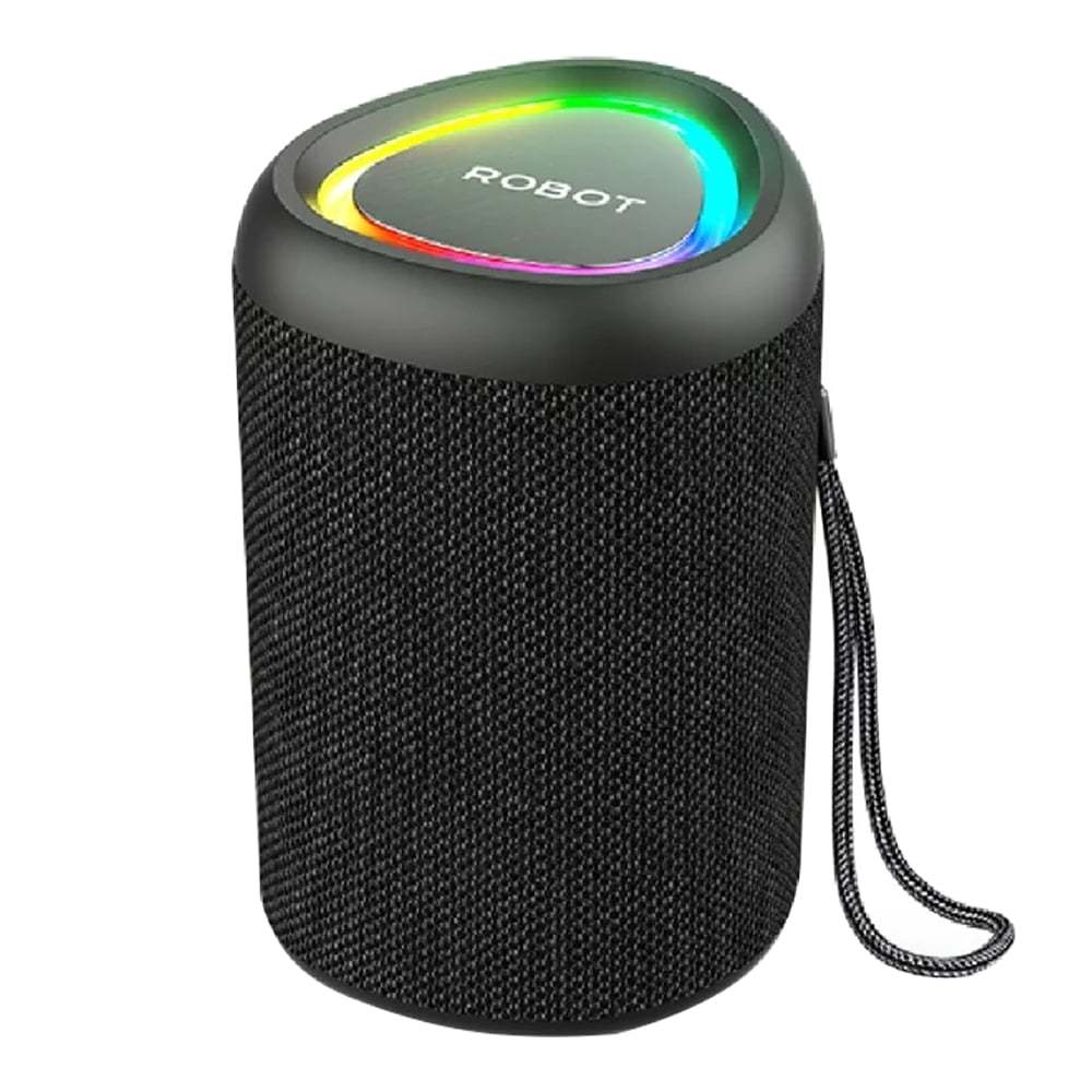 BLUETOOTH SPEAKER (ลำโพงบลูทูธ) ROBOT RB120 RGB (BLACK) | Shopee Thailand