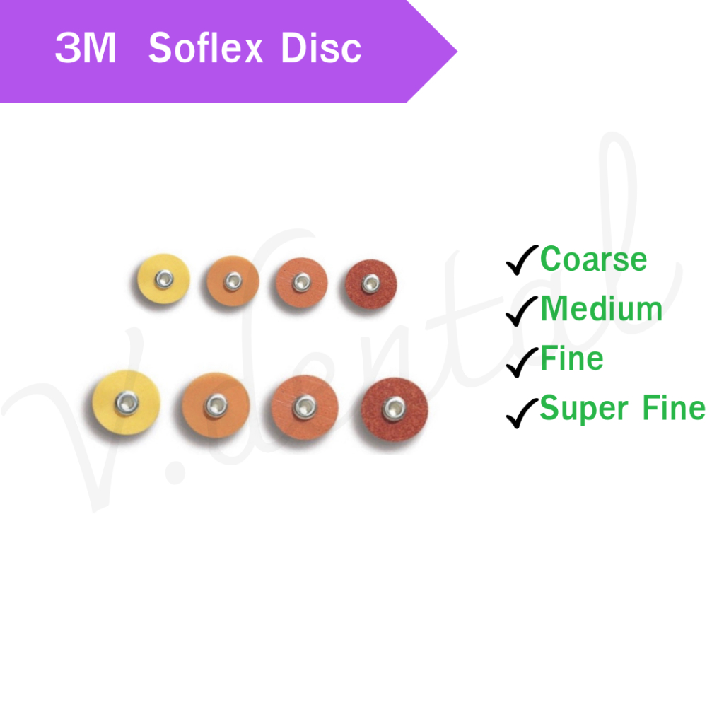 3M soflex Disc แผ่นขัดคอมโพสิตคุณภาพสูง ของแท้ ฉลากไทย | Shopee Thailand