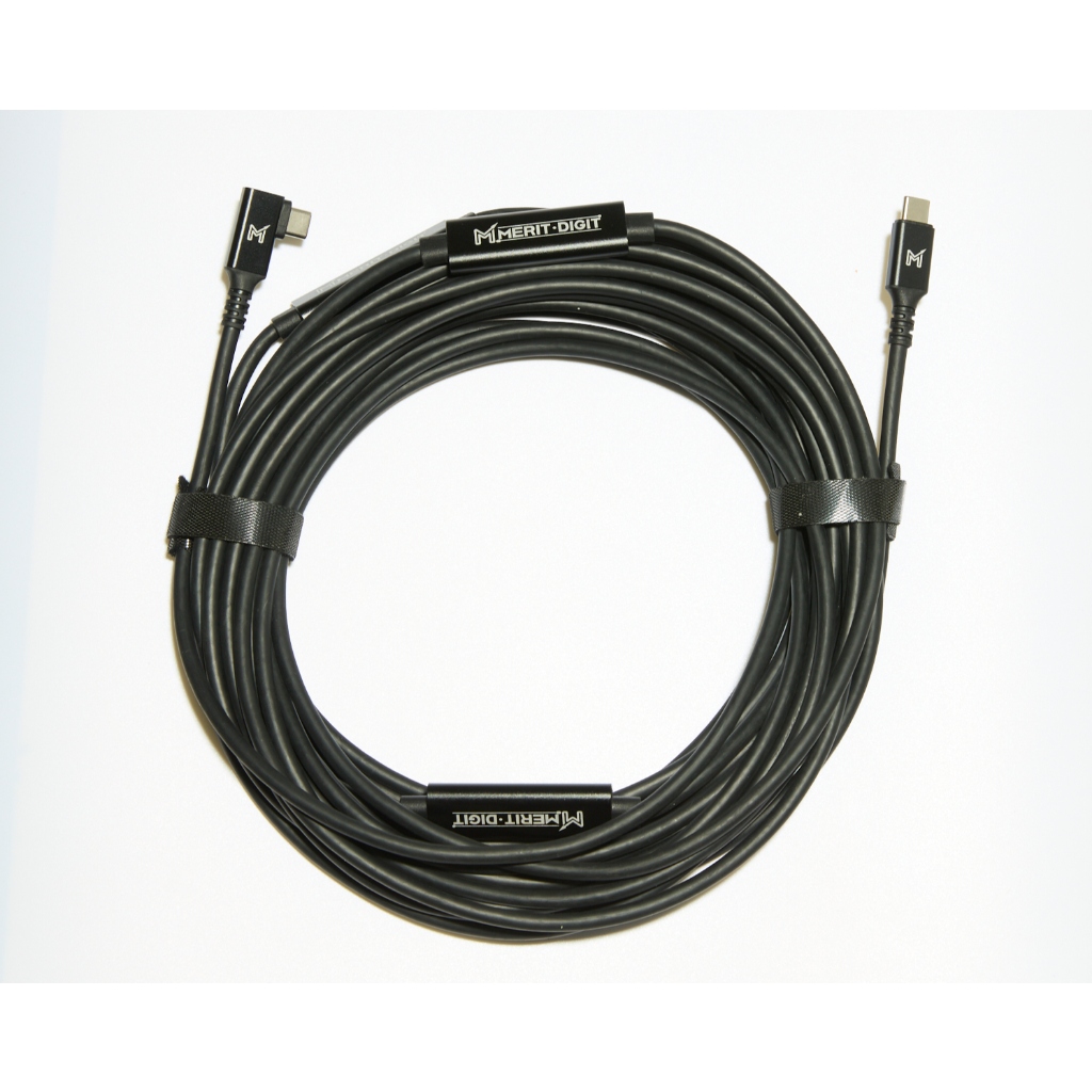 10Gbps 10M USB C to C Right Angle Tether Cable | Shopee Thailand