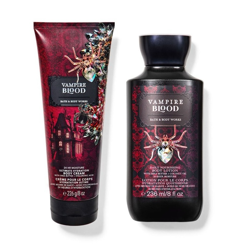 Bath&BodyWorks Vampire Blood Body Cream&Body lotion ครีมและโลชั้นบำรุง ...