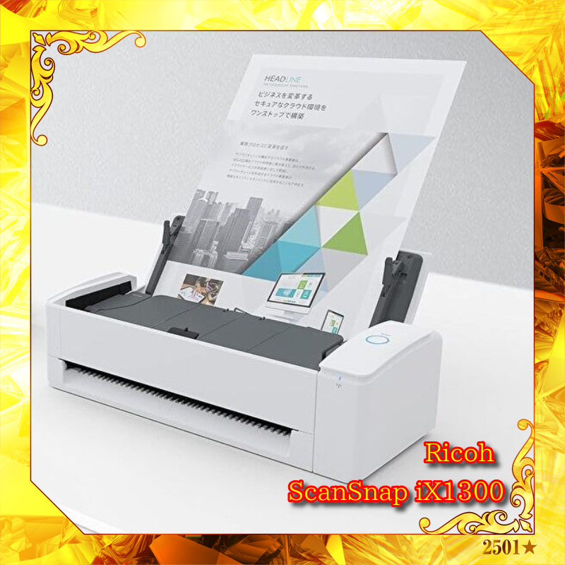 [Ricoh] PFU Document Scanner ScanSnap iX1300 White | Shopee Thailand