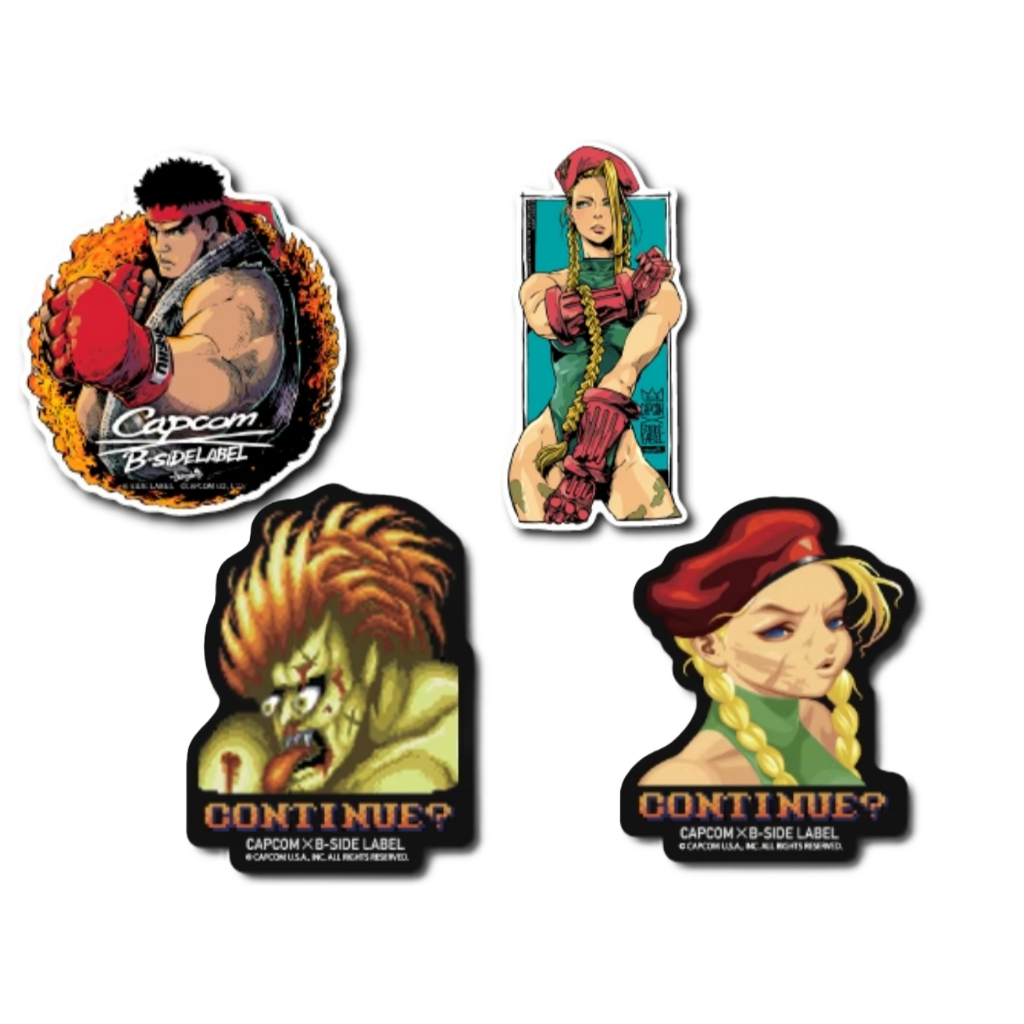 [Direct from Japan] B - SIDE LABEL Sticker /CAPCOM Street Fighter ...
