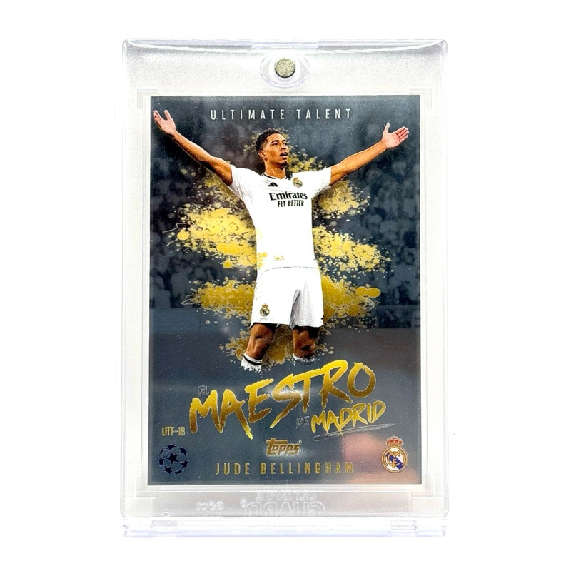 Topps Match Attax 24/25 EL MAESTRO DE MADRID JUDE BELLINGHAM Ultimate ...