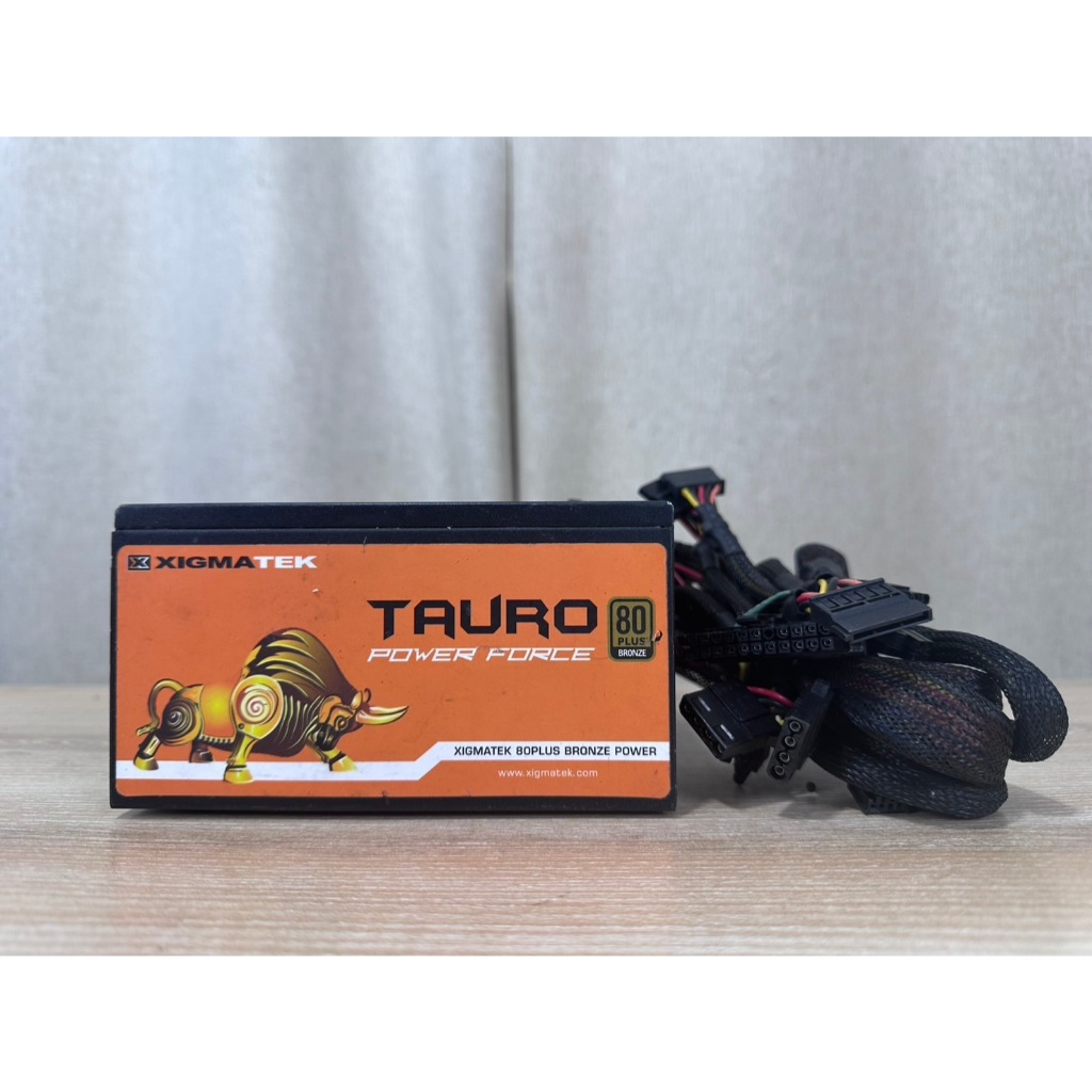 เพาเวอร์ซัพพลาย(power supply) XIGMATEK TAURO 400w (400w 80+ BRONZE ...