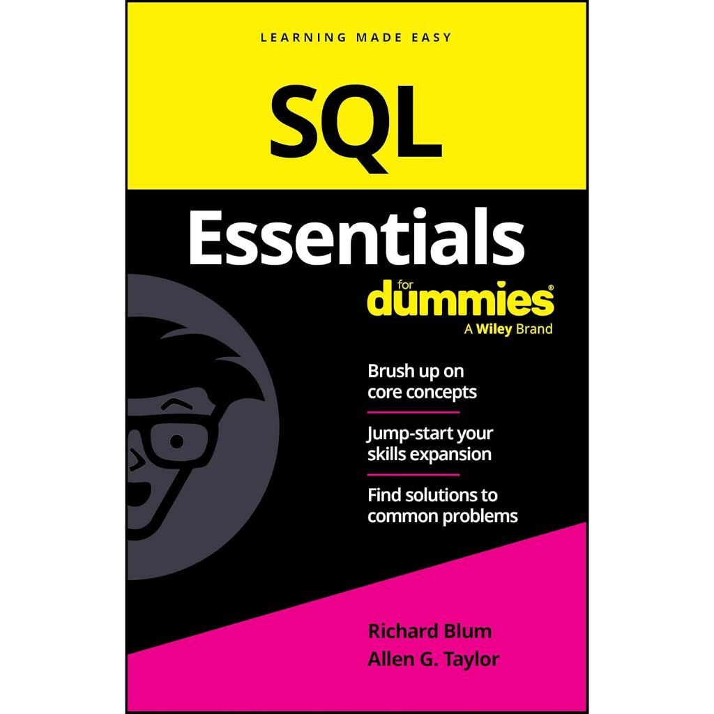 Chulabook|c111|หนังสือ|SQL ESSENTIALS FOR DUMMIES 9781394296941 | Shopee Thailand