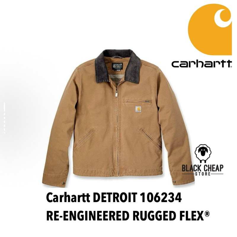 ️พร้อมส่ง/พรีออร์เดอร์(ของแท้ 100%) Carhartt 106234 RE-ENGINEERED RUGGED FLEX® RELAXED FIT DUCK ...