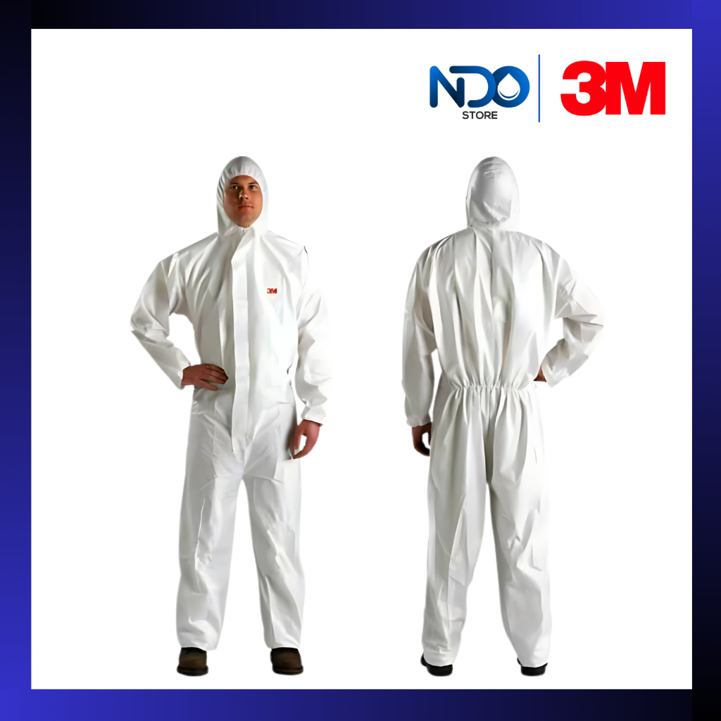 ชุดกันฝุ่น กันสารเคมี 3M 4510 Size L | Shopee Thailand